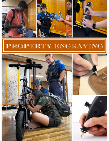 Property Engraving | UT Police Department